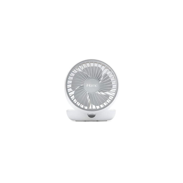iHome IF100W Compact Air Circular Sound Machine - White - Walmart.com