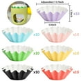 70Pcs Wax Melt Warmer Liners ,Reusable Leakproof Wax Tray Liners for Plug in Wax Warmers ...