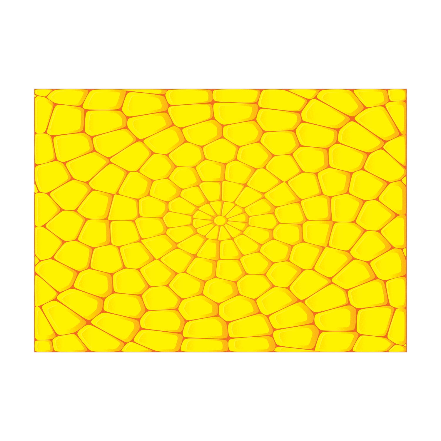 Ambesonne Yellow Jigsaw Puzzle Durable Cardboard, Corn Brick Abstract ...