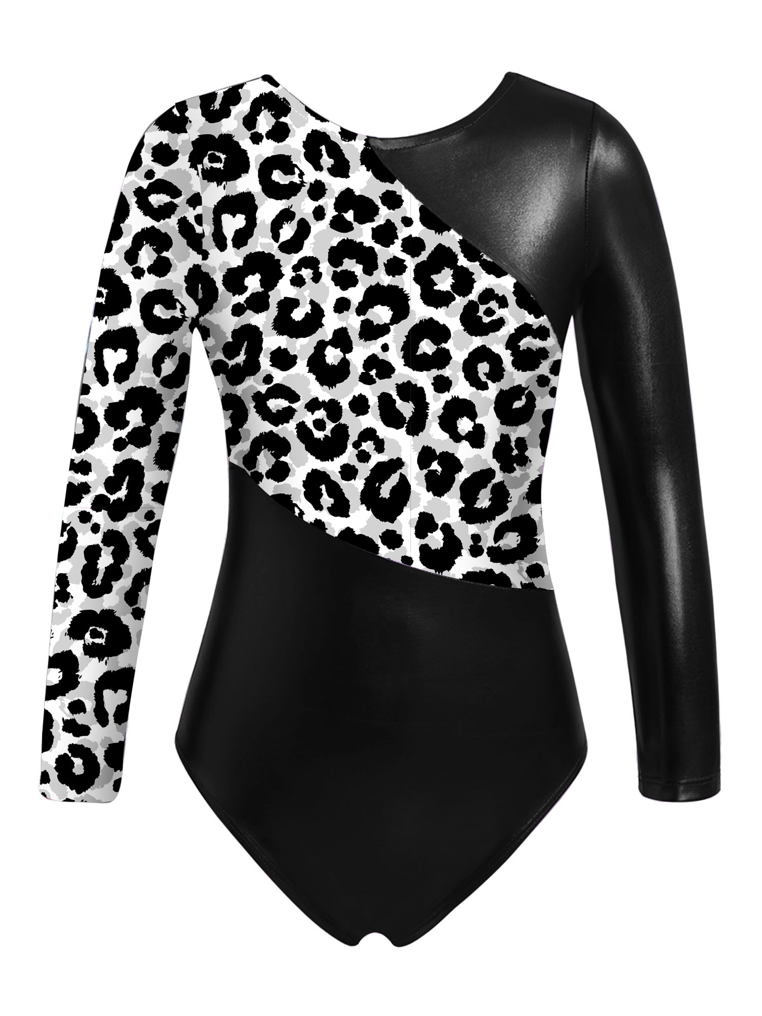 iEFiEL Toddlers Kids Girls Stylish Leopard Gymnastic Ballet Dance ...