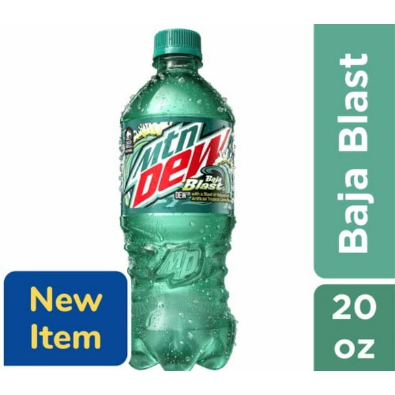 Mountain Dew Baja Blast Soda Cabo Citrus, 12 fl oz 12 pack Cans ...