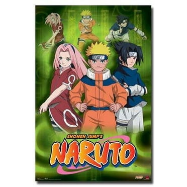 Naruto - Key Art Wall Poster, 22.375" x 34" - Walmart.com