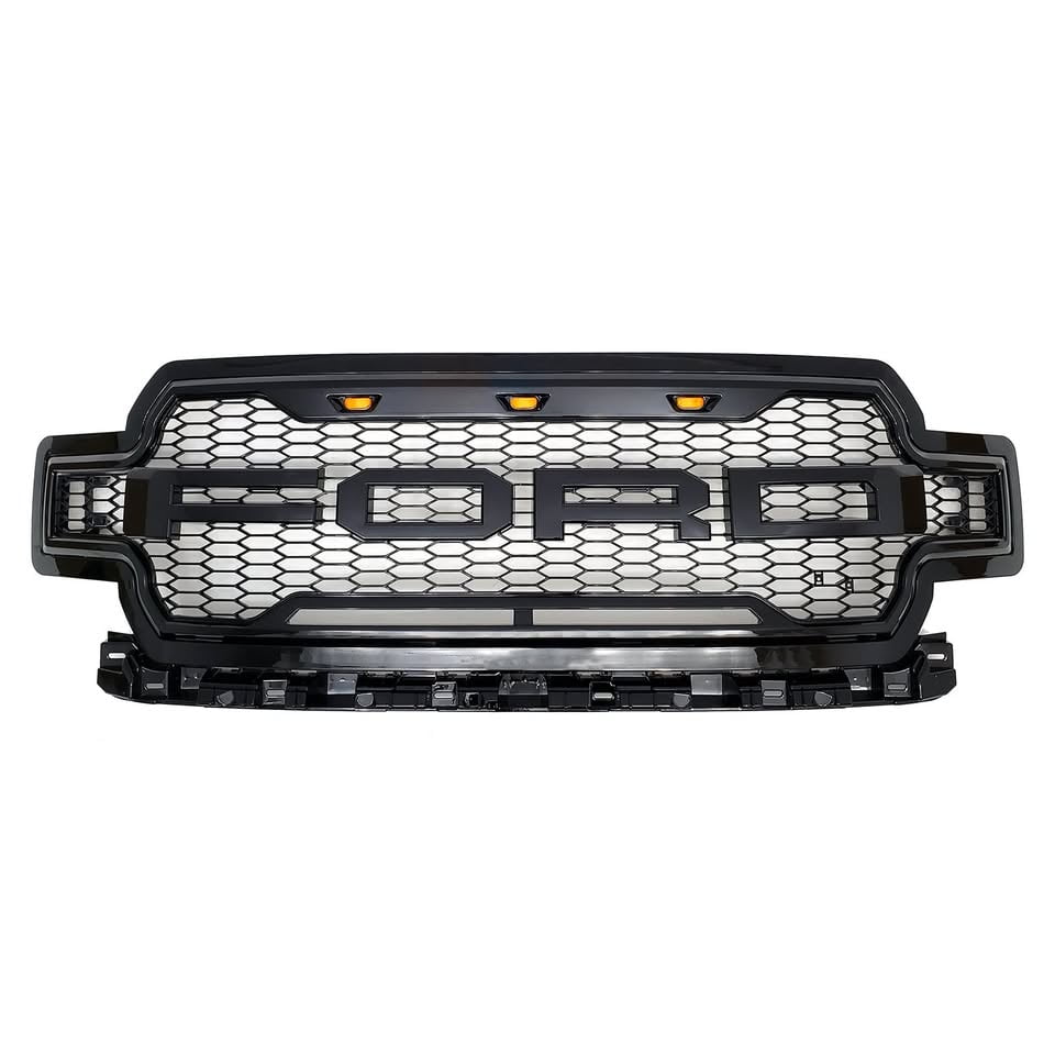 Click here for Galaxy Auto Honeycomb Mesh Grille For 2018-20 Ford... prices
