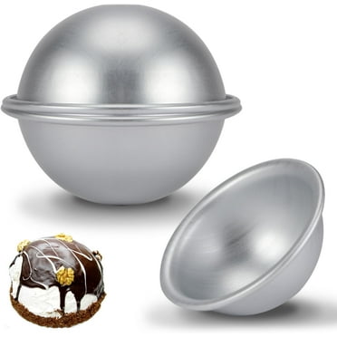 cake Sphere Pan, 3D Sports Ball Cake Pan to Create Any Ball Shaped Cake ...