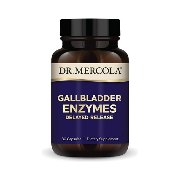 Dr. Mercola Gallbladder Enzymes | 30 Servings | 30 Capsules | Walmart ...