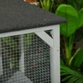PawHut Home Outside Catio, Large Outdoor Kitten Hut for 3 Cats ...