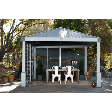 Sojag 448-9163018 12 x 18 ft. Charleston No.93D Solarium Steel Roof ...