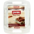 Pyrex Easy Grab 8" Square Glass Baking Dish - Walmart.com