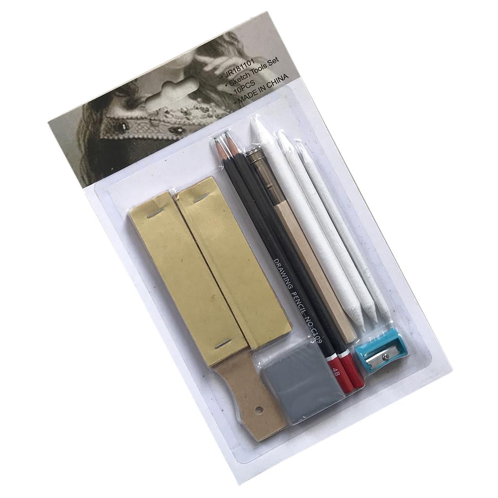 Buy Sketching Pencils Set 10Pcs, Drawing Pencil Tools, Erasers ...