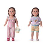 My Life As 18" Doll 2 Pack Day or Night Fashion Bundle - 5 Pieces ...