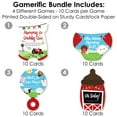 Big Dot of Happiness Farm Animals - 4 Barnyard Baby Shower Games - 10 ...