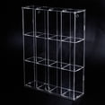 1 Set 12-Slot Assemble Acrylic Minifigures Display Case for Model Toy ...