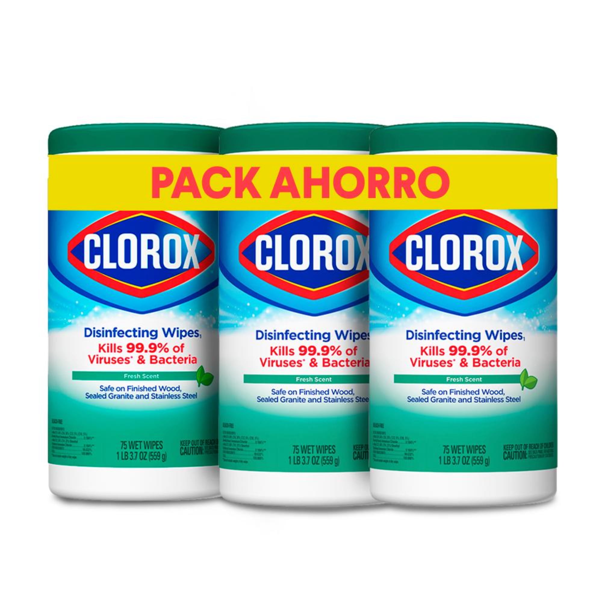 Pack Toallas Desinfectantes Clorox Fresh Scent Antibacterial Clorox ...