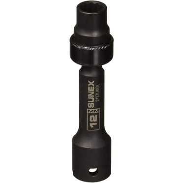 Sunex Tools 3841, 3/8-inch Black Oxide Finish Socket Wrench & Set, 11 ...