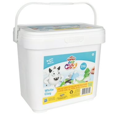 Crayola Modeling Clay 1 Lb Bucket, White, Set Of 4 Buckets - Walmart.com