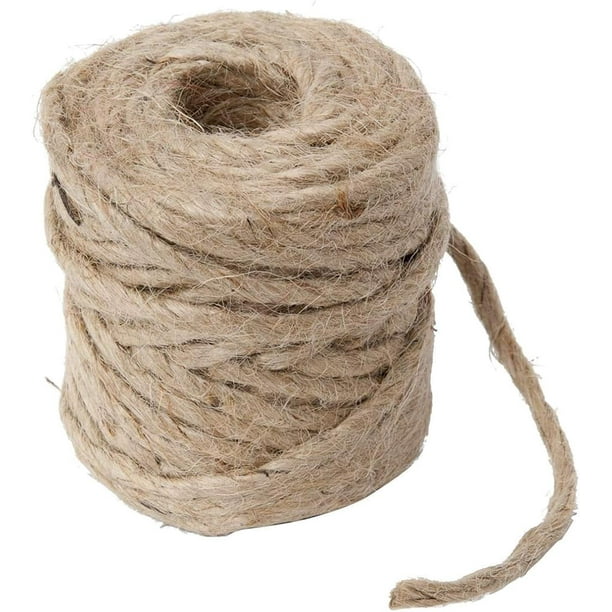 Jute, Braid, Gardening Twine, Binding Cord, Natural - 4mm x 50 m ...
