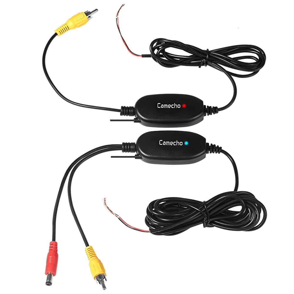 Camecho 2.4 GHz Wireless Car Rear View Camera RCA Video Transmitter ...