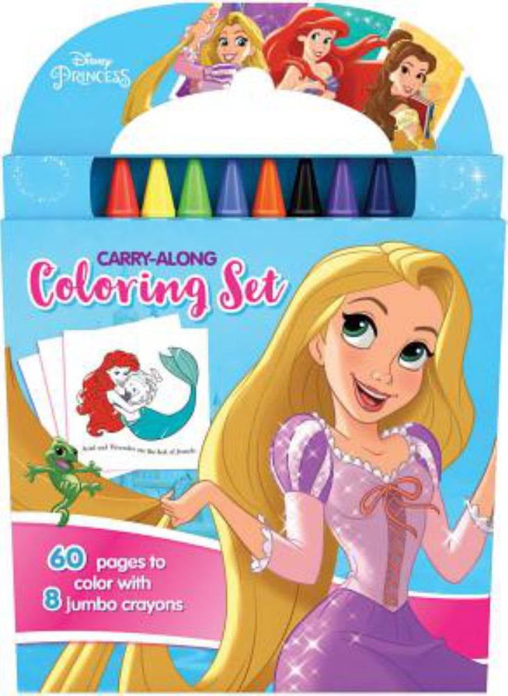 Disney Princess Carry-Along Coloring Set - Walmart.com