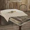 VHC Brands Pip Vinestar Table Topper 40x40, Kitchen and Dining Room ...