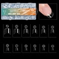 600pcs Short Half Covers Nails Extensions Delicate And Practical Nails ...