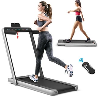 SuperFit Folding Electric Treadmill Compact Walking Running Machine w ...