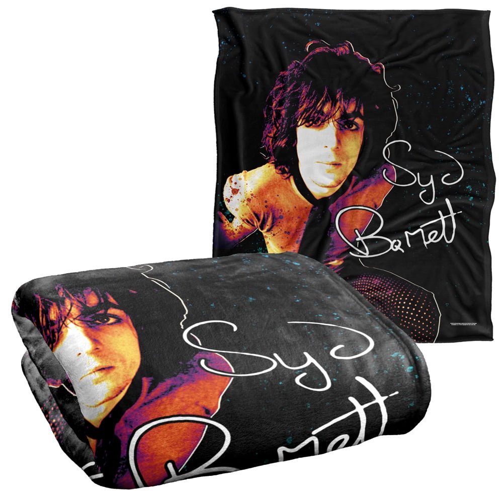 Syd Barrett Blanket, 50"x60" Neon Splatter Silky Touch Super Soft Throw ...