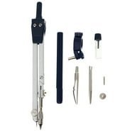 Westcott 6 Piece Geometry Tools Set with Plastic Pouch - Walmart.com