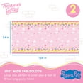 Princess Peppa Pig Table Cover 2 Pack - Princess Peppa Pig Party ...