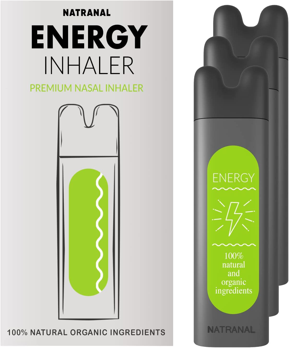 Natranal Energy Organic Nasal Puffer (3 Pack) - Walmart.com