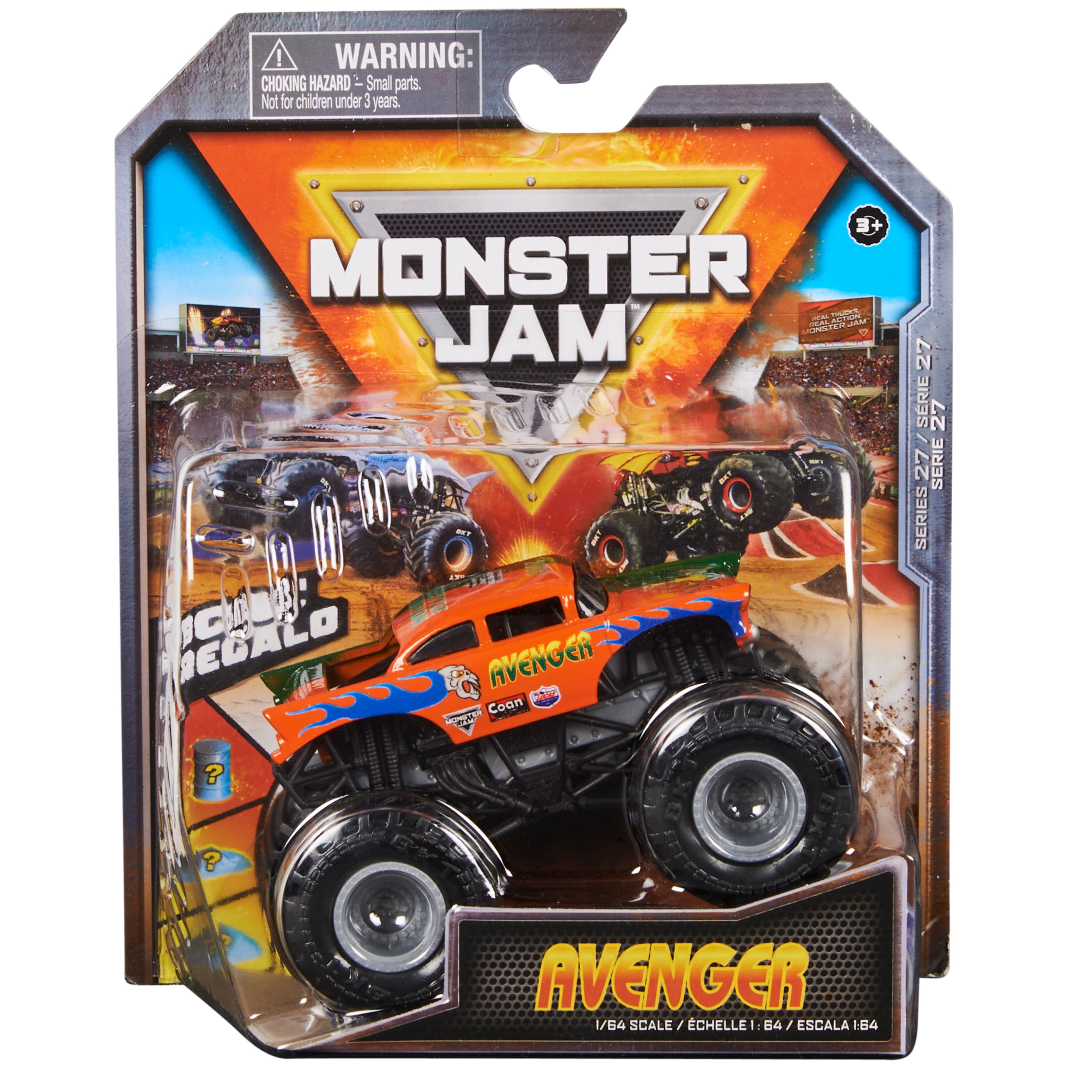 Monster Jam Avenger - 1:64 Scale - Walmart.com