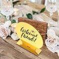 6 Sets Acrylic Table Place Sign Wedding Signs Cards Signage - Walmart.com