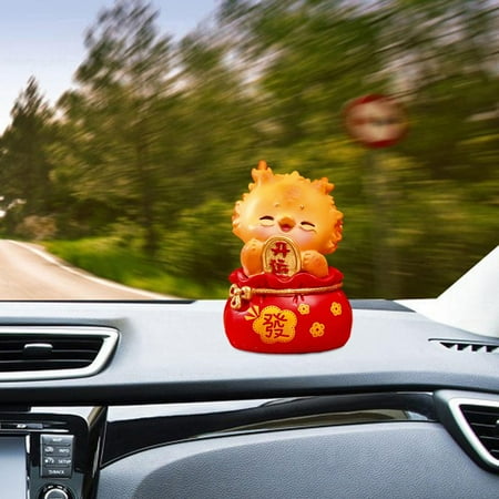 Dragon Year Statue Tabletop Ornament for Centerpiece Entrance Cabinet A ...