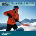 Yukon Charlie's Collapsible Snow Shovel, Multi-Use Shovel and Ice Saw ...