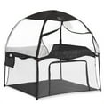 Dream On Me Ziggy Square Playard with Canopy - Walmart.com