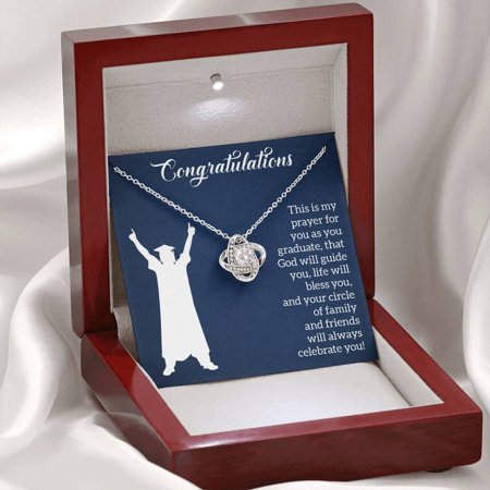 This Is My Prayer For You - Love Knot Necklace - College Graduate, New ...