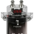 Belva BB1D 1.0 Farad Car Audio Power Capacitor with Red Digital Voltage ...