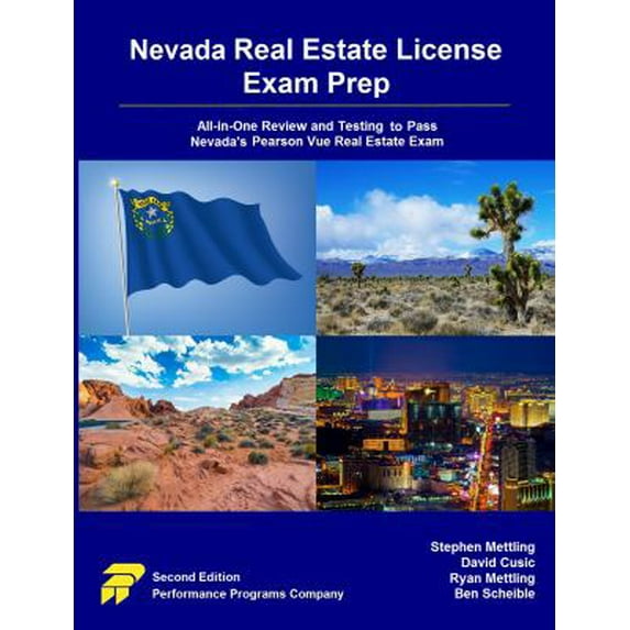 Pre-Owned Nevada Real Estate License Exam Prep: All-in-One Review and ...