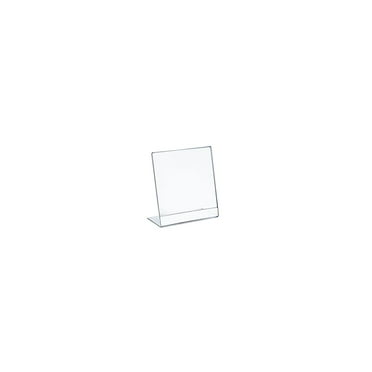 Azar 112740 3.5" W x 2.5" H L-Shaped Acrylic Sign Holder, 10Pack ...