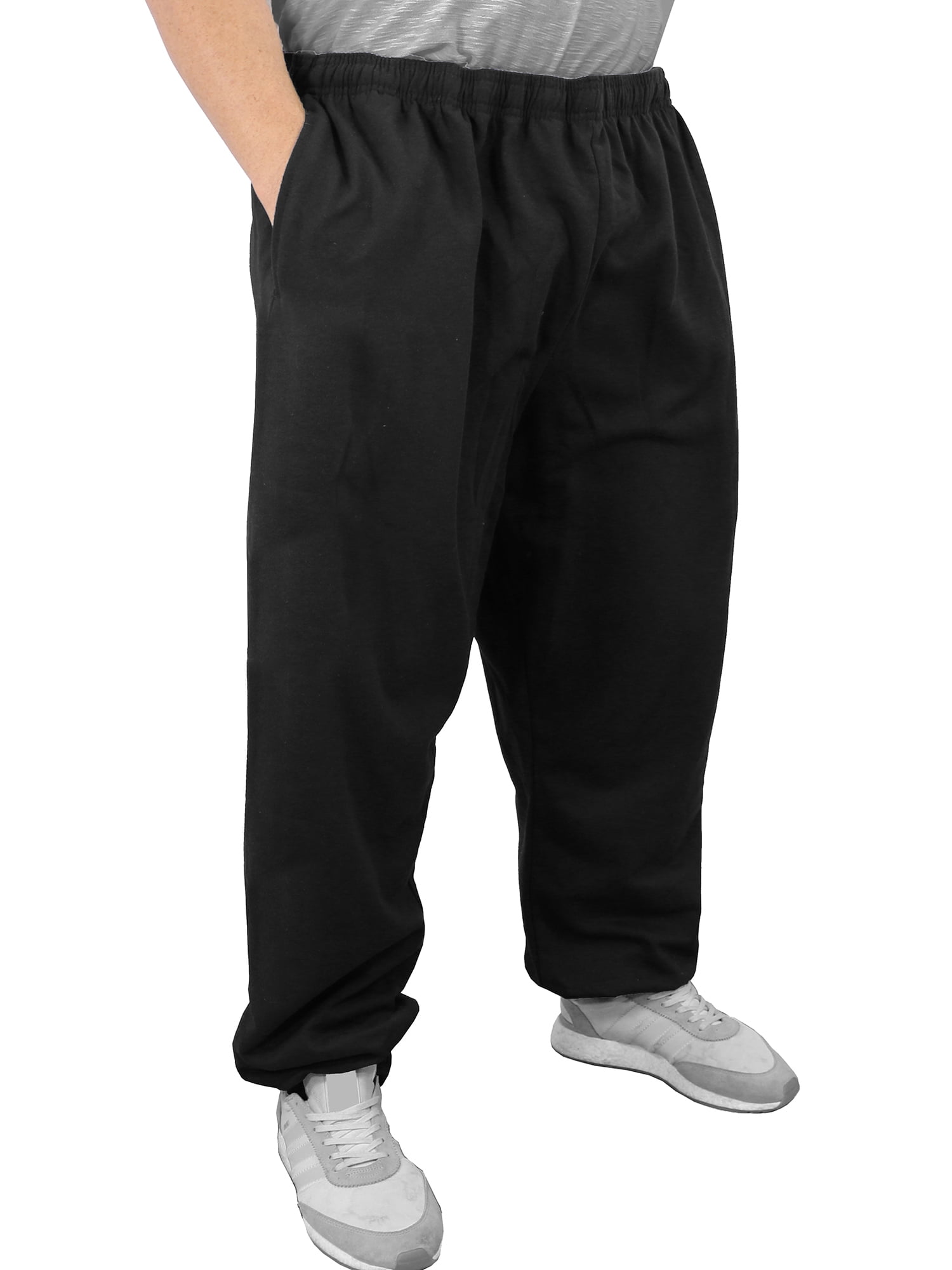 ROCXL Big & Tall Men’s Fleece Joggers 3XL to 6XL Midweight Sweatpants ...