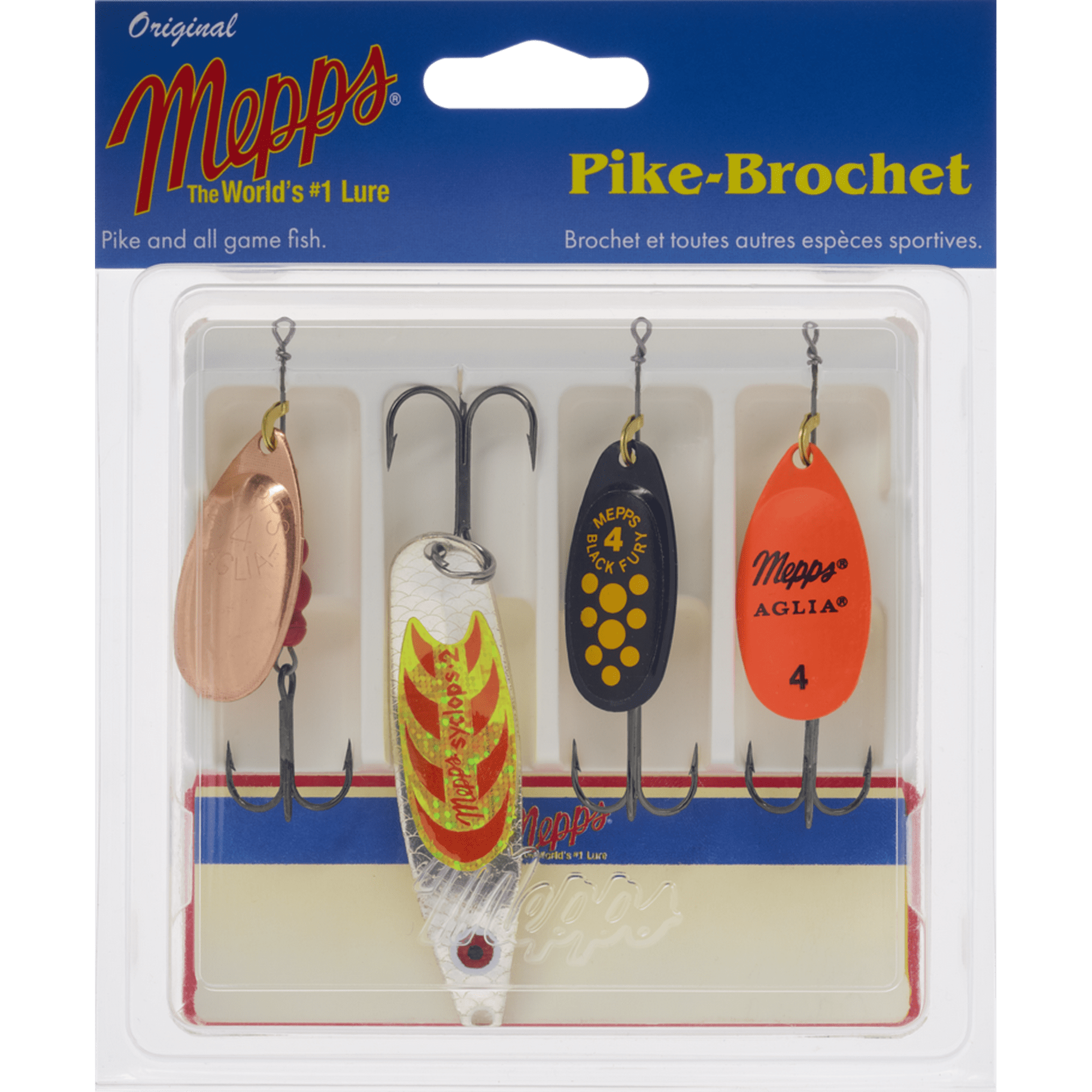 Click here for Mepps 4-Pack Piker Kit  Assorted  10 Planes Of Lig... prices