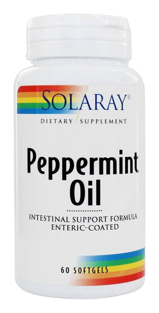 Solaray - Peppermint Oil Enteric Coated - 60 Softgels | Walmart Canada