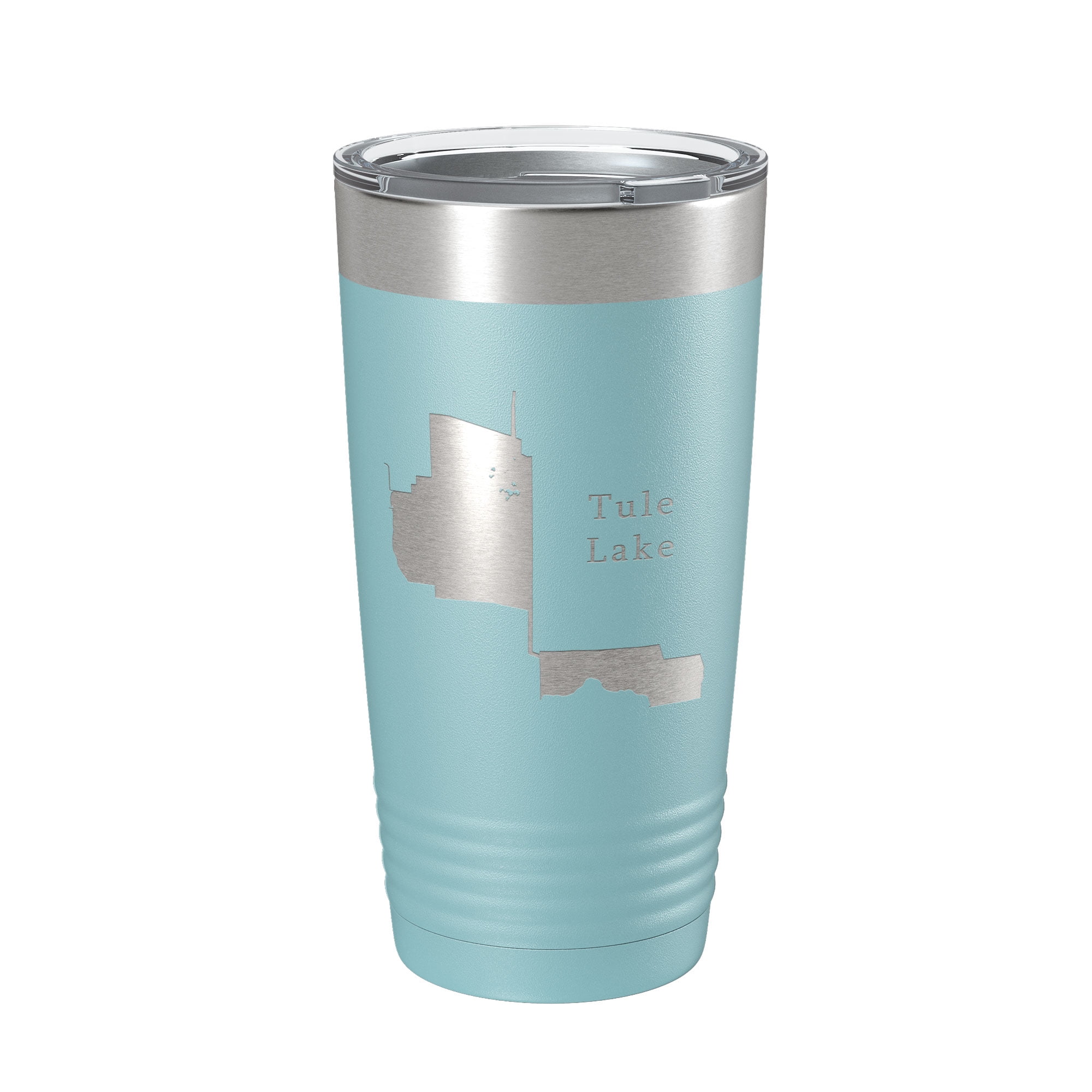 Tule Lake Map Tumbler Travel Mug Insulated Laser Engraved Coffee Cup ...