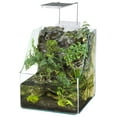 Free Shipping! Penn-Plax Aquaterrium Tank - Hydroponic Glass Aquarium ...