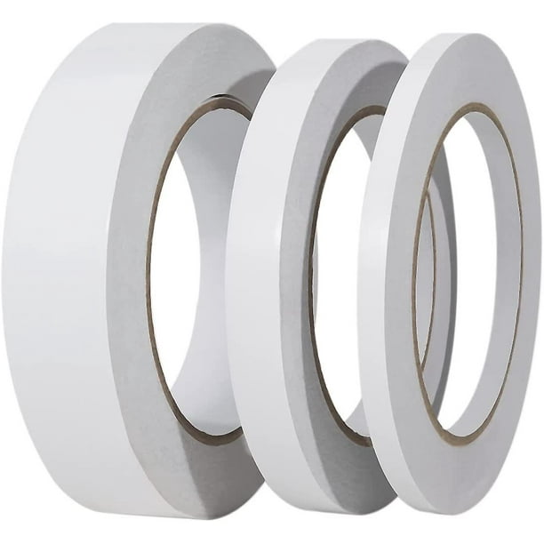 3 Rolls Double Sided Tape Adhesive Sticky Tapes For Gifts, Photos ...