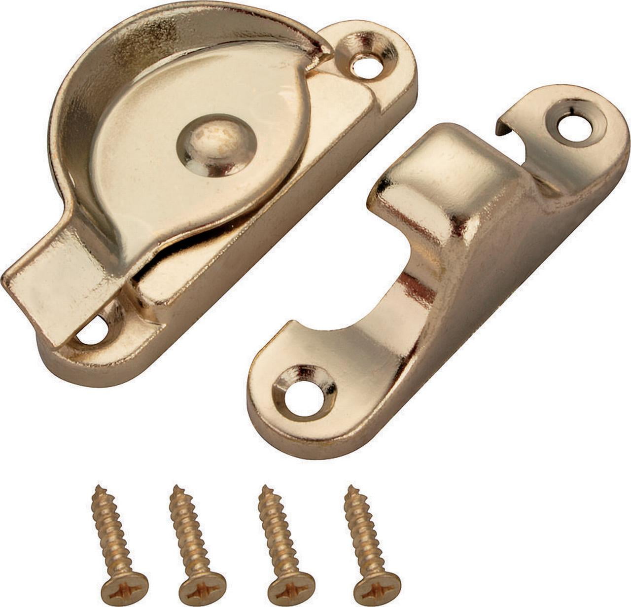 Prosource 4959391 2.5 in. Sash Window Lock, Brass Plated - Walmart.com