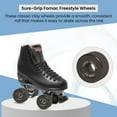 Sure-Grip Fomac Freestyle Roller Skater Wheels - Made of Vanathane Formula | 57mm Hard Indoor ...