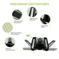 Pinegreen Lighting 6000 Lumen LED 3-Panel Garage Bulb - Walmart.com