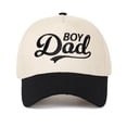 Bibifish Mens Baseball Cap Washed Boy Dad Script Embroidery Dad Hat ...