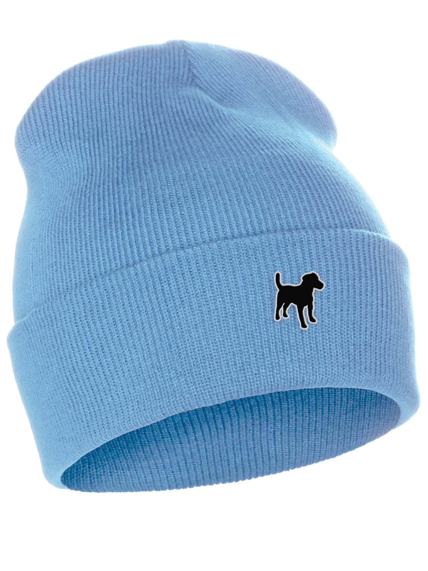 Daxton Dog Breeds Cuffed Beanie Winter Knit Hat Skully Cap, Terrier Mix ...