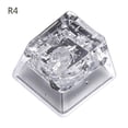 Resin Backlit Keycap for Mechanical Keyboard DIY OEM Profile R4 Height ...
